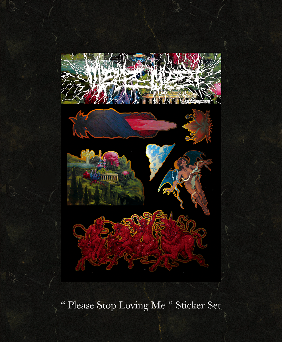Fan Club / Patreon 「」 Only "Please Stop Loving Me" Sticker Set – nO ...